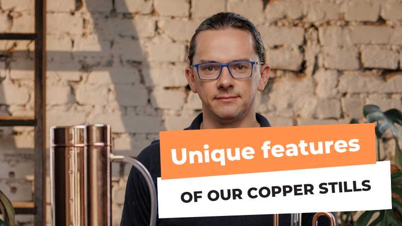 Copper Pro Distillation Equipment for Essential Oils Extraction