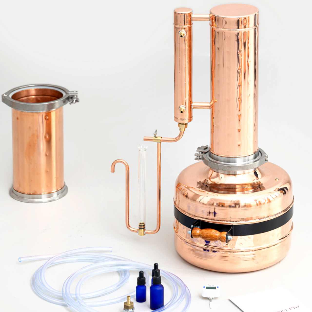 Electric Essential Oil Distiller 6,2Gal (23.3L) - Advanced Kit – Copper Pro