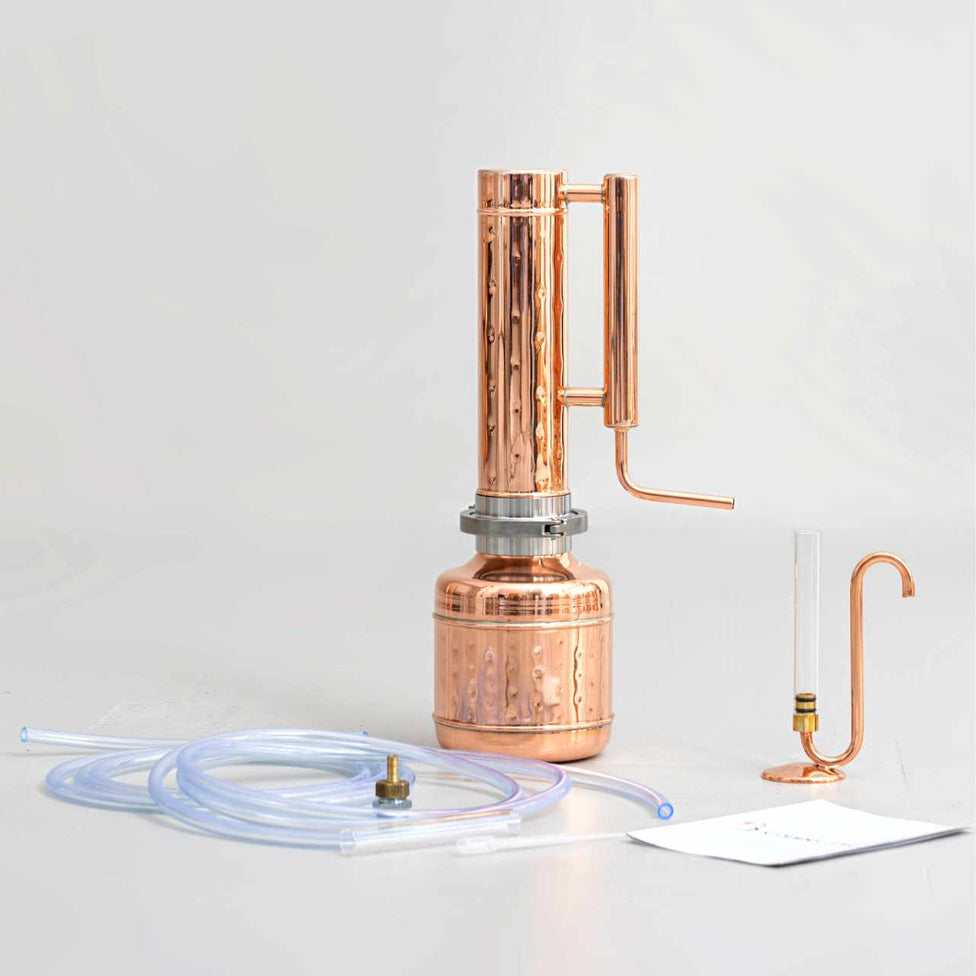 Copper Pro Distillation Equipment for Essential Oils Extraction