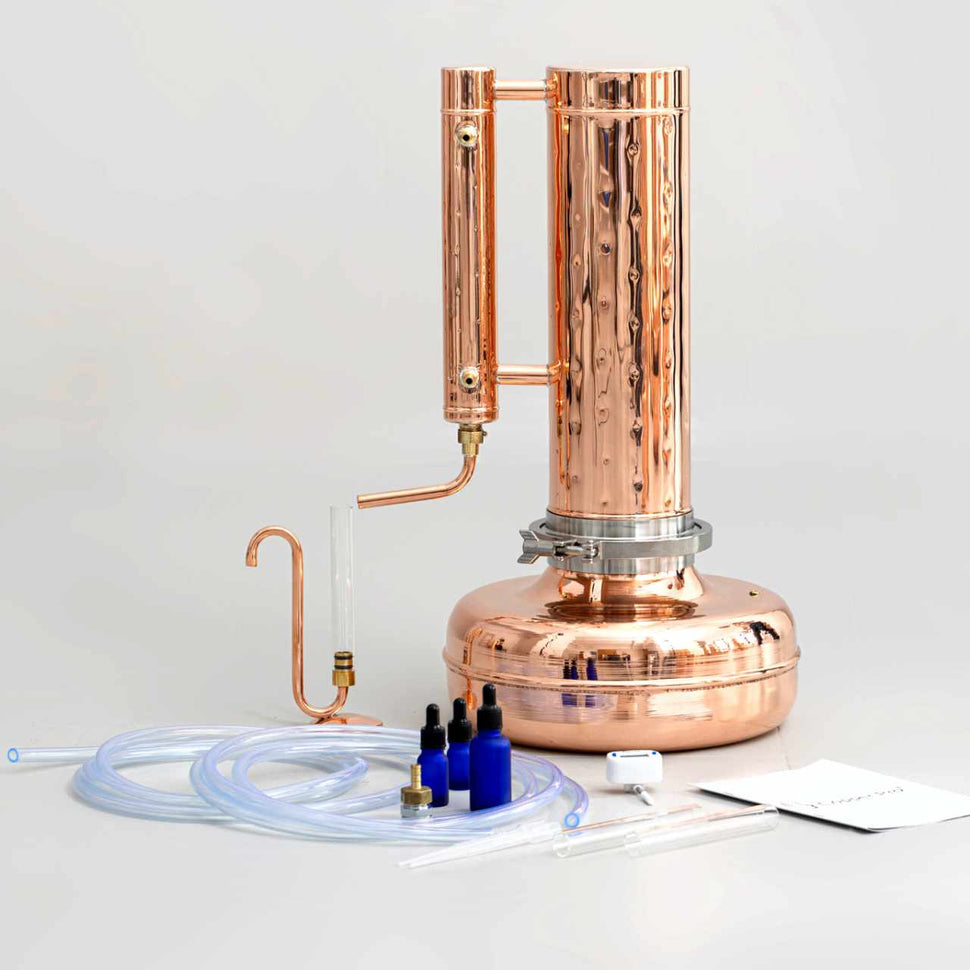 Essential Oil Distiller 3,2Gal (12L) - Premium Kit – Copper Pro