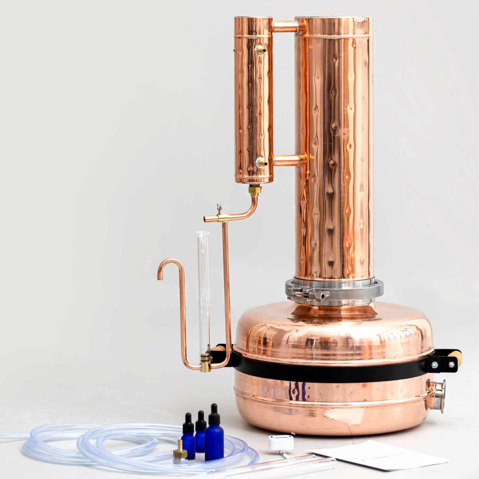 Copper Pro Distillation Equipment for Essential Oils Extraction