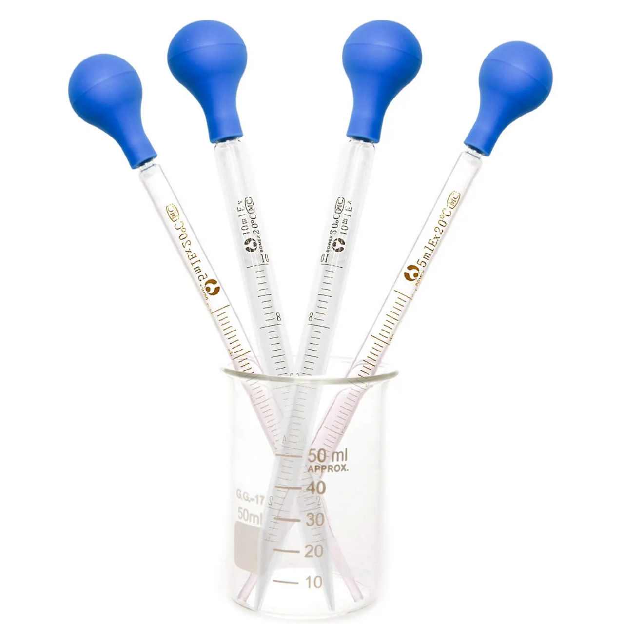 Glass Dropping Pipette 10mm (2 pc.) – Copper Pro
