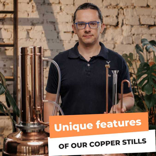 Copper Pro Distillation Equipment for Essential Oils Extraction