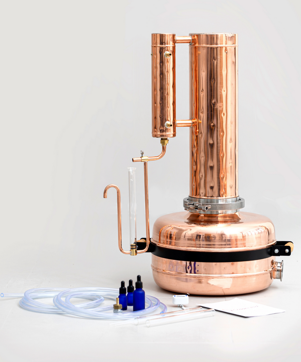 Copper Pro Distillation Equipment for Essential Oils Extraction