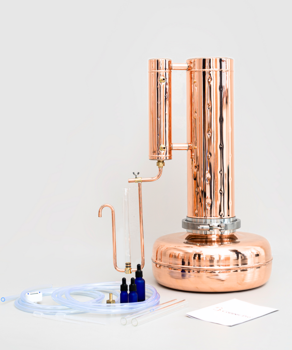 Copper Pro Distillation Equipment for Essential Oils Extraction
